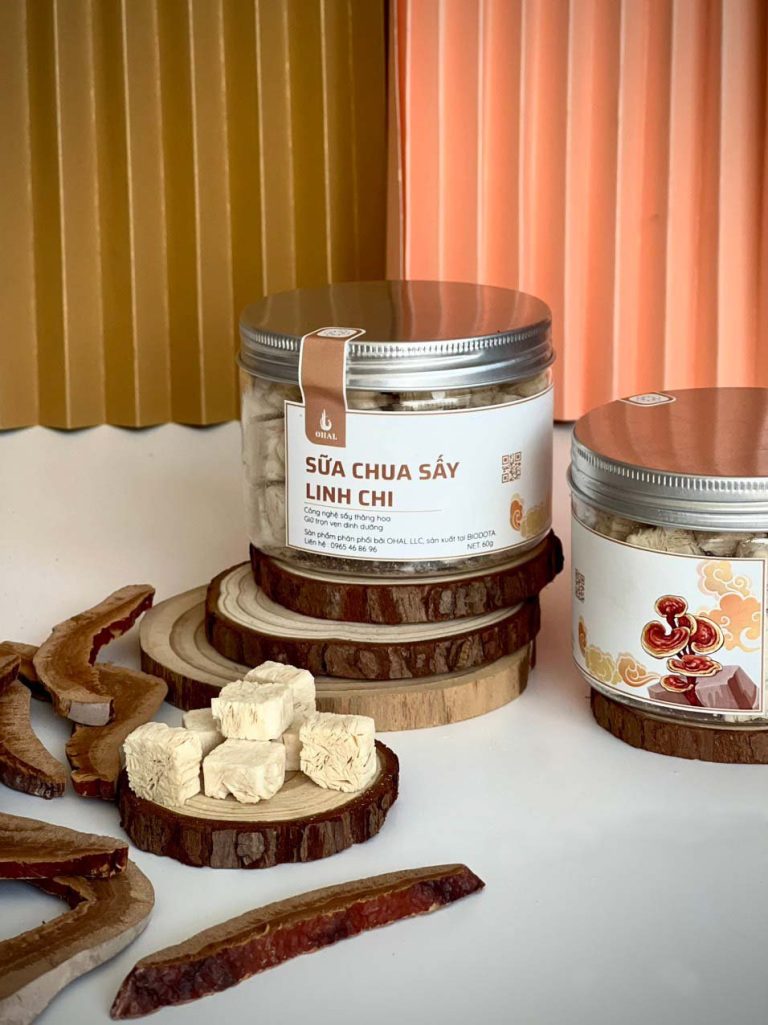 Sữa chua Linh chi sấy thăng hoa OHAL - OHAL